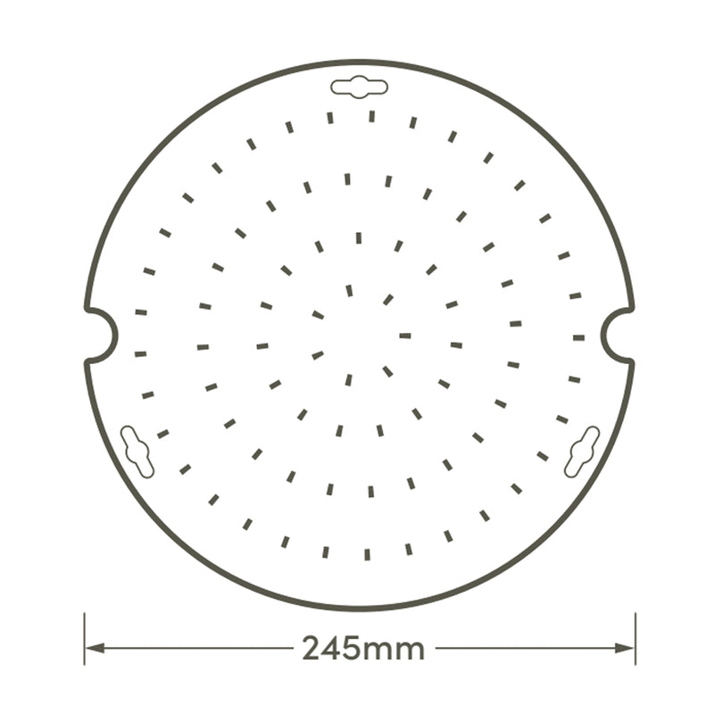 HiSpec Lighting 15W LED WARM WHITE GEAR TRAY for Bulkhead Lights Unive